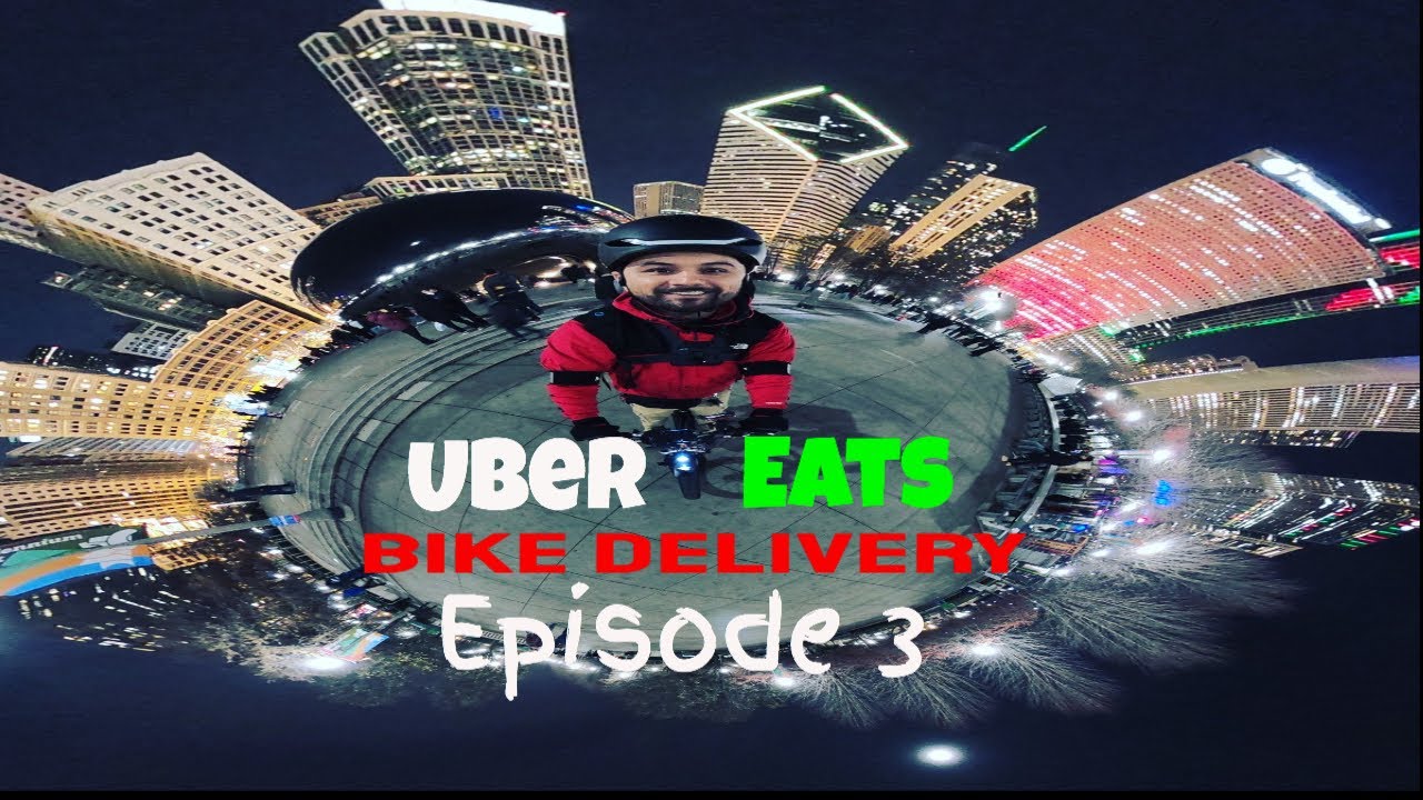 Uber Eats Bike Courier Episode 3 - YouTube