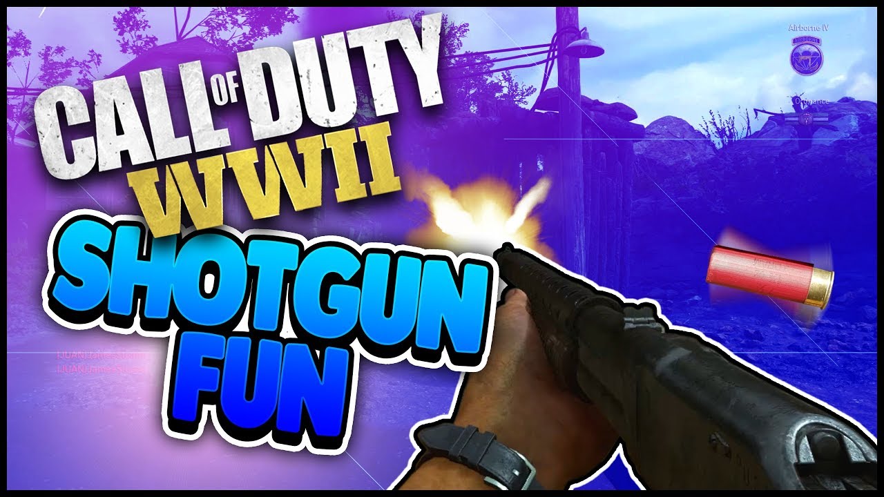 SHOTGUN FUN 01 - CoD WW2 | Combat Shotgun Montage | SO MANY RANDO-NADES ...