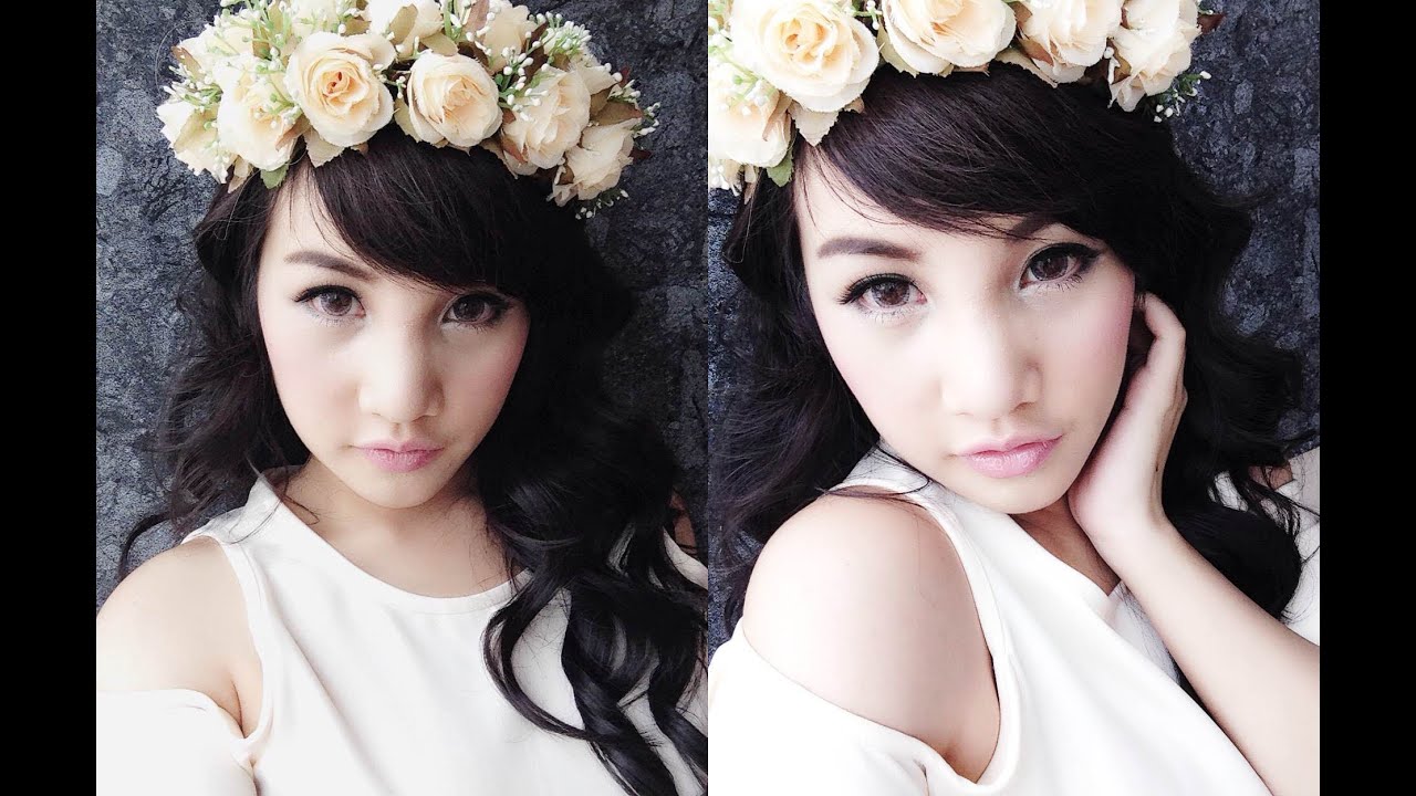 HALLOWEEN 얼짱 Ulzzang Flower Princess! - YouTube