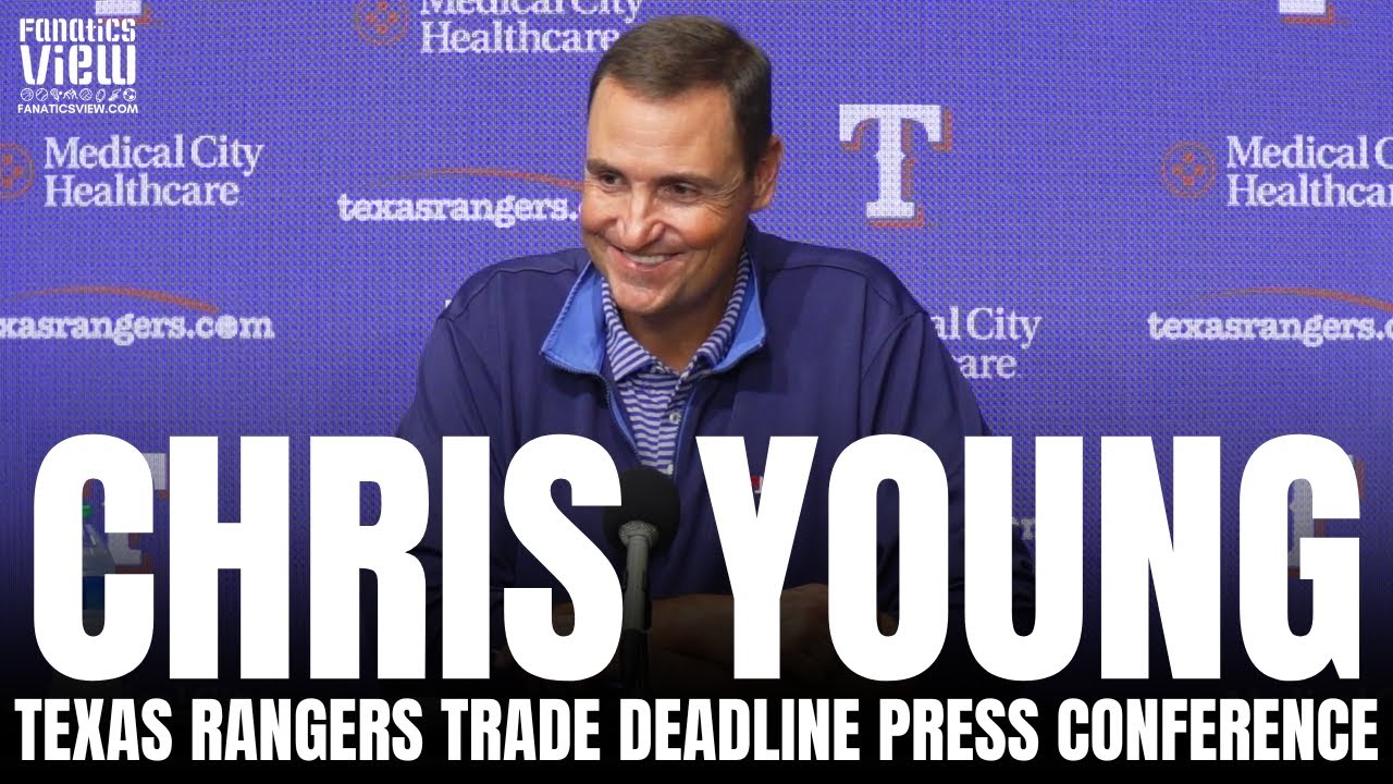 Chris Young Breaks Down Texas Rangers MLB Trade Deadline: Scherzer ...