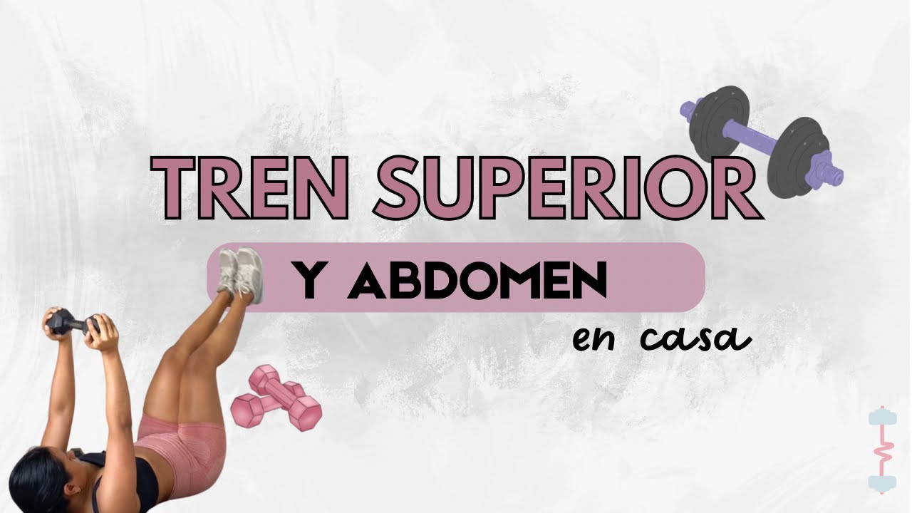 Tren superior + abdomen | Día 2 Reto | Elimina flacidez - YouTube
