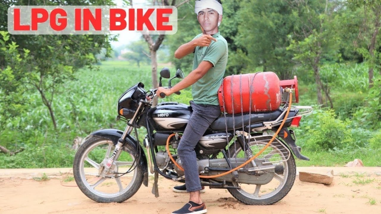 LPG GAS IN BIKE | Shocking But 100% Working | Smart power line| - YouTube