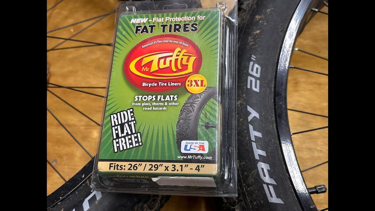 Mr Tuffy. Solid bike tire protection! - YouTube