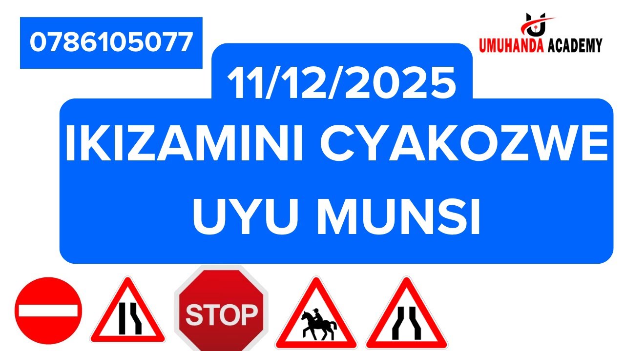 🚨AMATEGEKO Y'UMUHANDA. IBIBAZO N'IBISUBIZO BY'IKIZAMINI CYA PROVISOIRE ...
