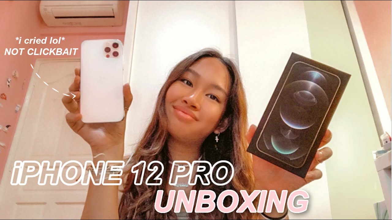 iPHONE 12 PRO UNBOXING + SET UP !! - YouTube