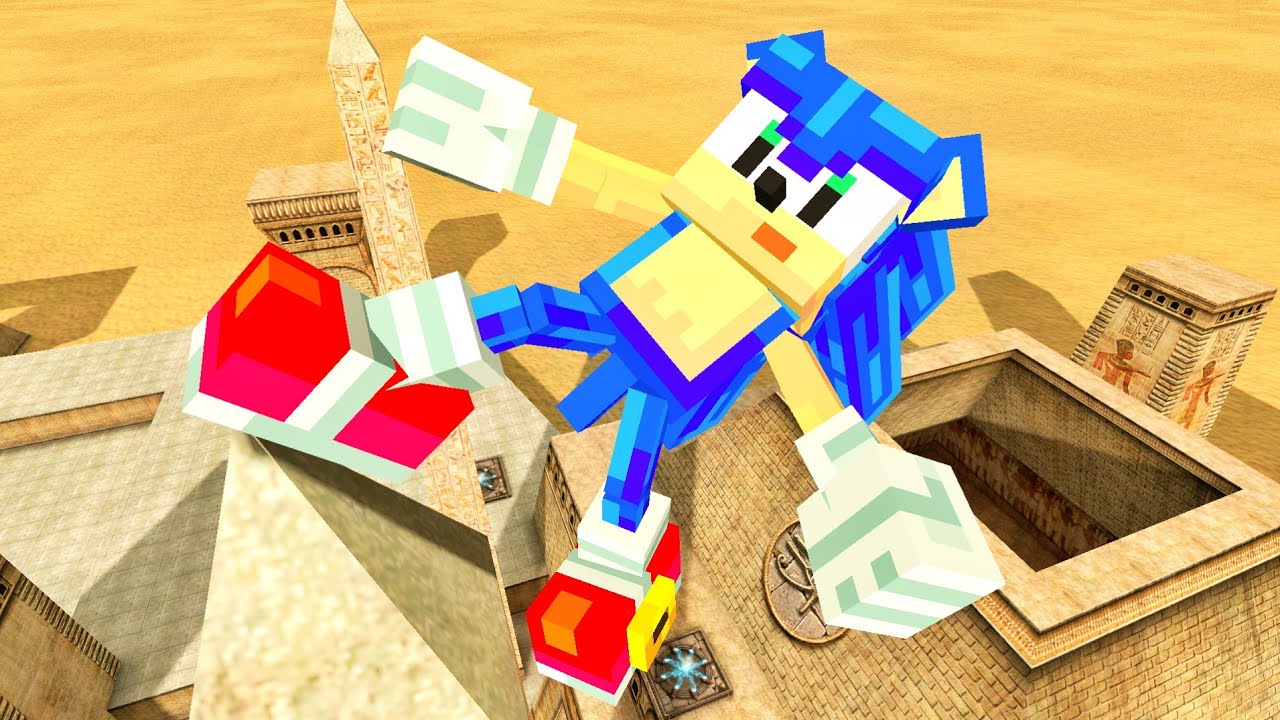 Minecraft Sonic Ragdolls Physics (GMOD) Episode 627 - YouTube