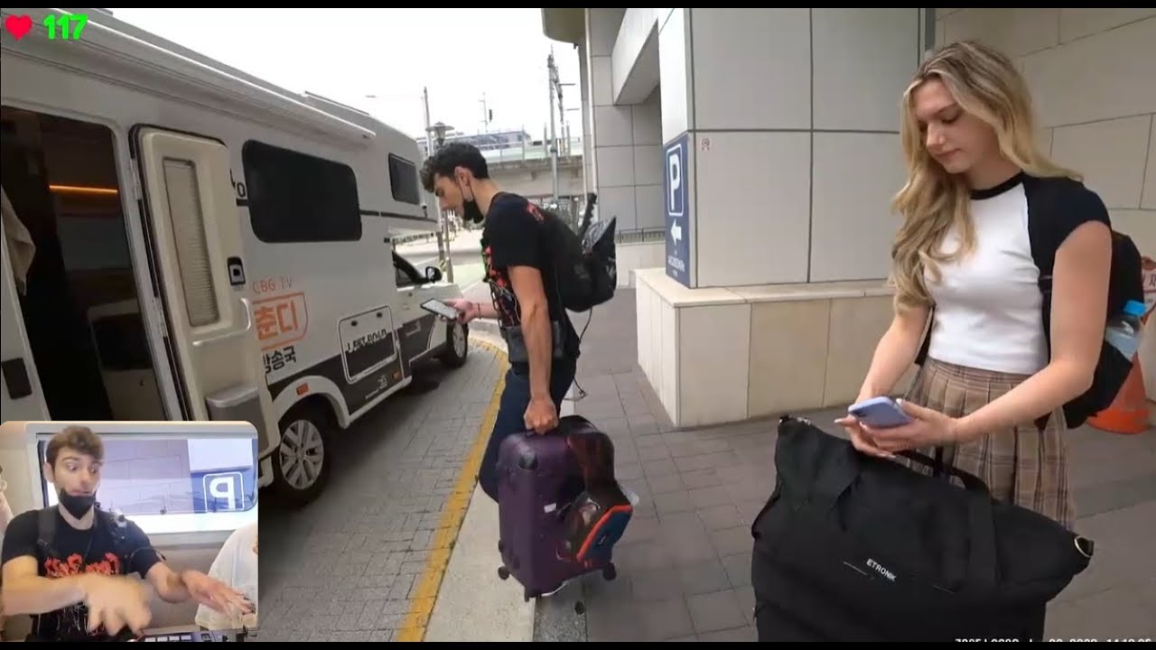 Ice Poseidon, Kimmee, Joel, Hyub Random Clips @ South Korea 2023 - YouTube
