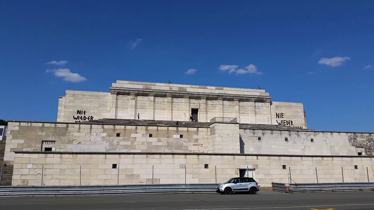 Nazi party rally grounds stage - YouTube