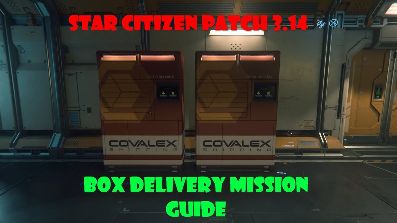 Star Citizen Box Delivery Mission Guide - YouTube