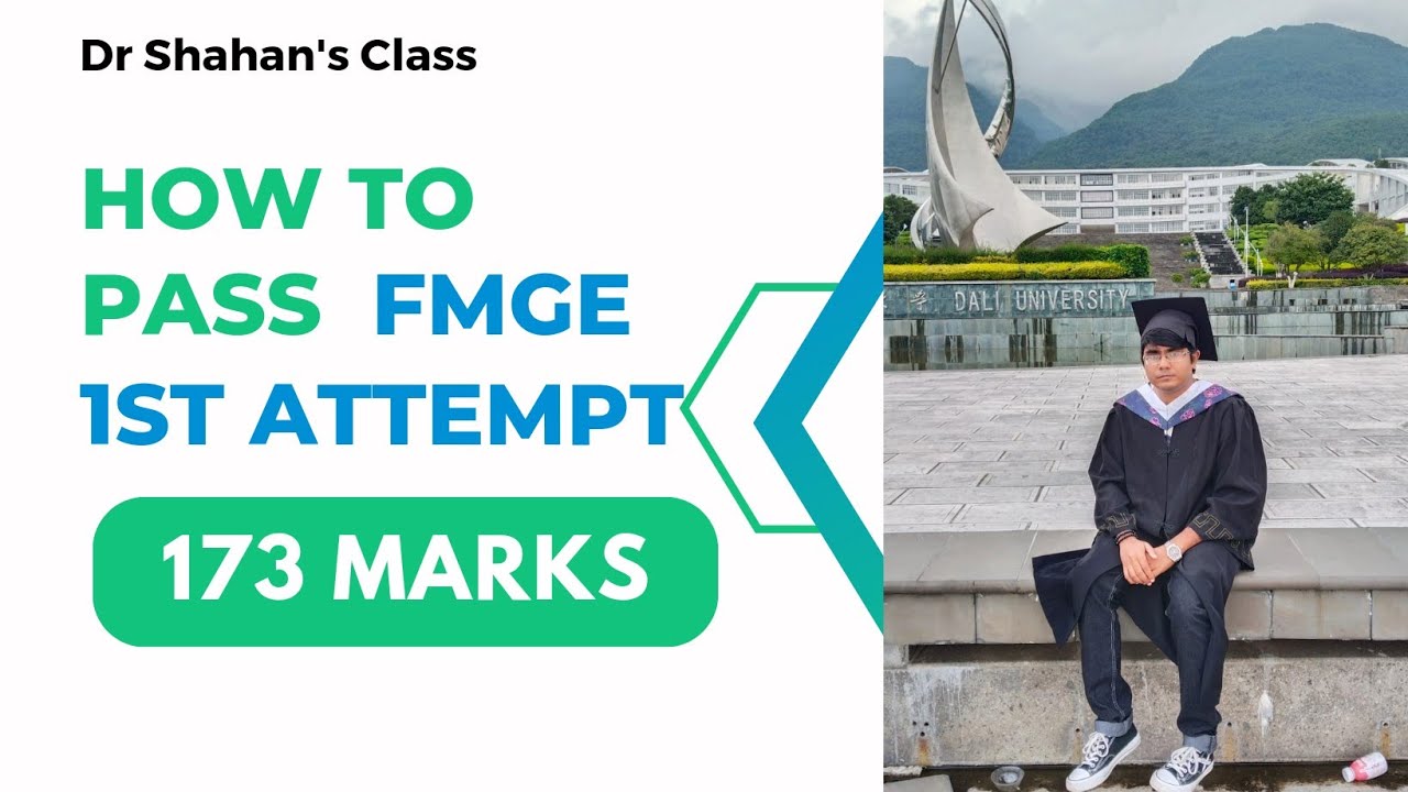 How to pass FMGE exam in my first Attempt with 173 marks ? 😍 #FMGE # ...