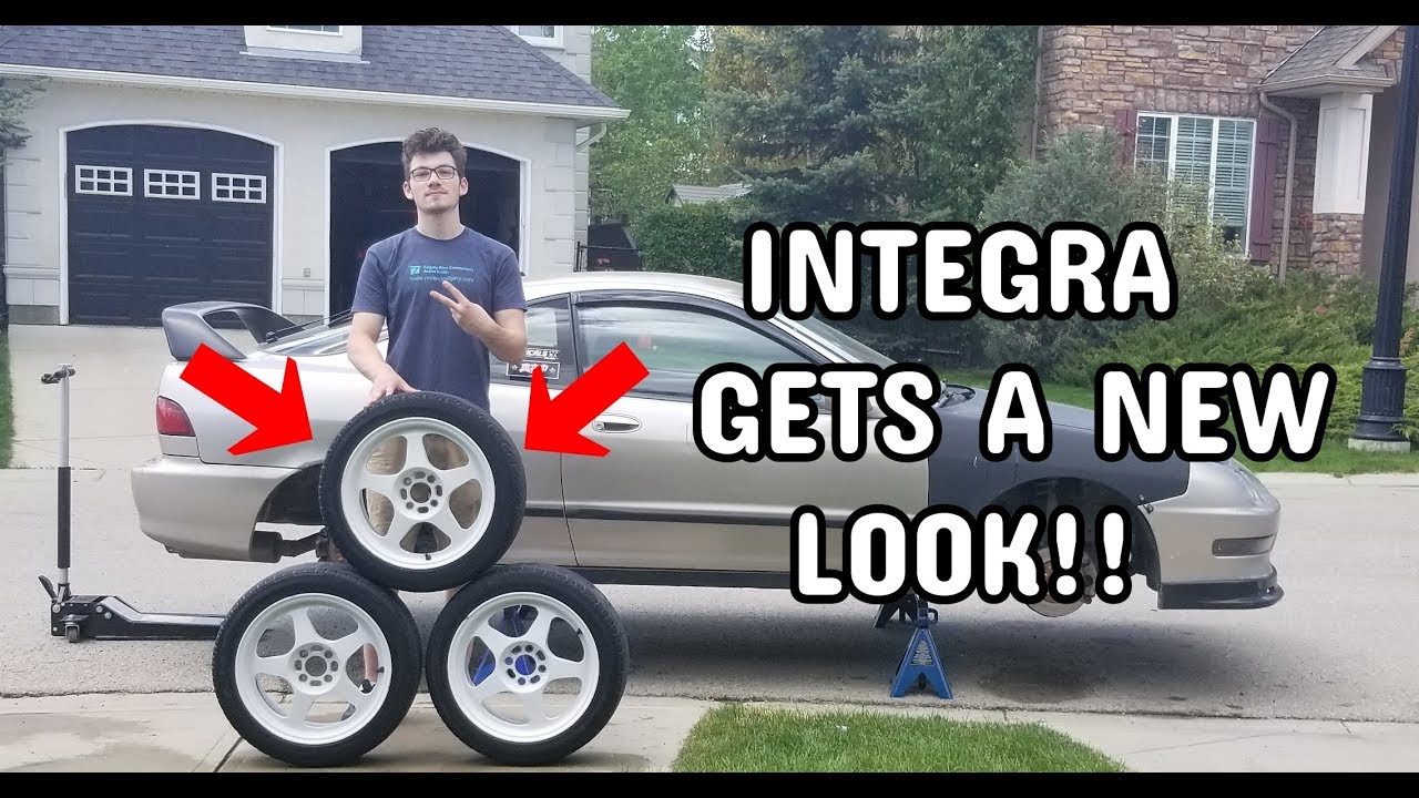 ROTA SLIPSTREAMS FOR THE INTEGRA!! - YouTube