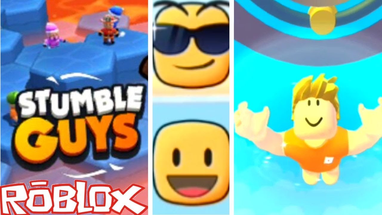 Roblox - JOGANDO STUMBLE GUYS do ROBLOX😱 Ohhhhh My GOD | Stumble Guys ...