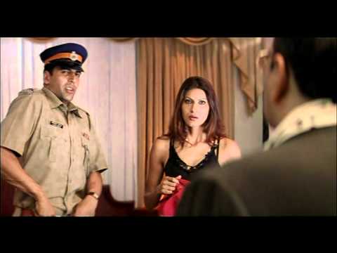 Hindi Film - Khakee - Drama Scene - Akshay Kumar - Shekhar Hoodwinks Girlfriends Husband