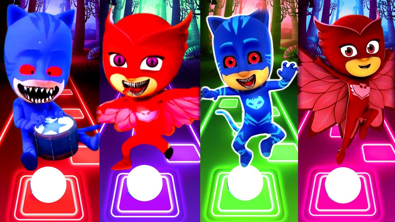 PJ Masks Power Heroes with An Yu 🆚️ Catboy 🆚️ Gekko Owlette Romeo Exe 🆚 ...