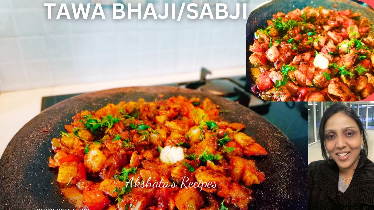 TAWA BHAJI RECIPE|Tava Mixed Bhaji@akshatasrecipes#tavabhaji#tawabhaji# ...