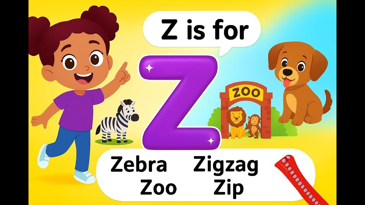 "Alphabet Adventure: Letter Z with Kate Millan & Sunny The Puppy ...