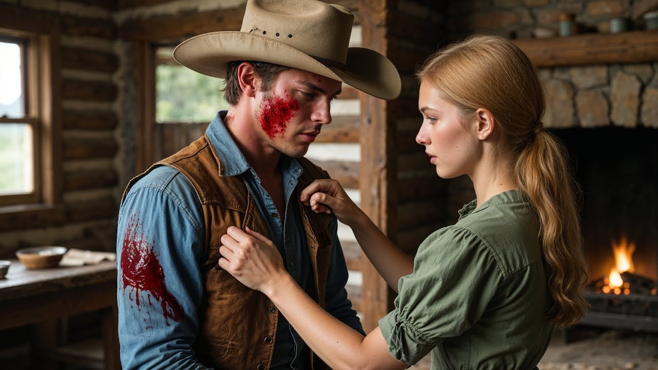 Wounded Cowboy Finds Sanctuary with Kind Widow, Their Healing Hearts ...