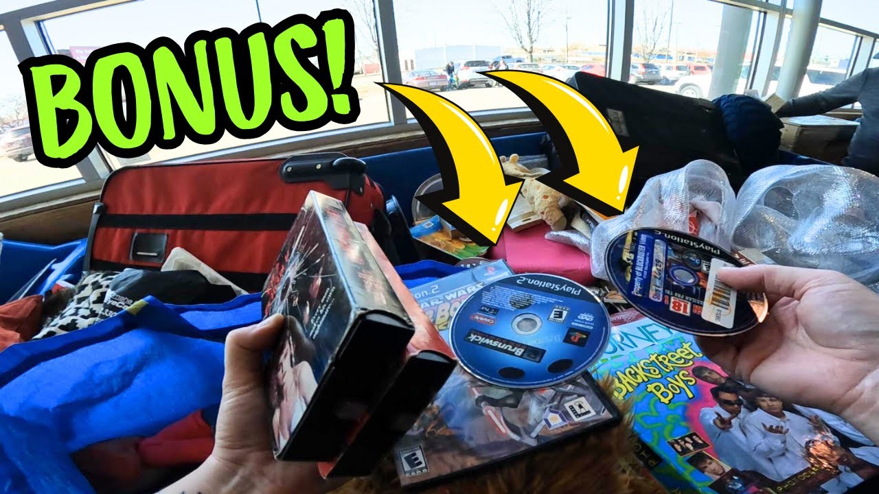 Goodwill Bins for the win! Vintage video games, plush and pop culture ...