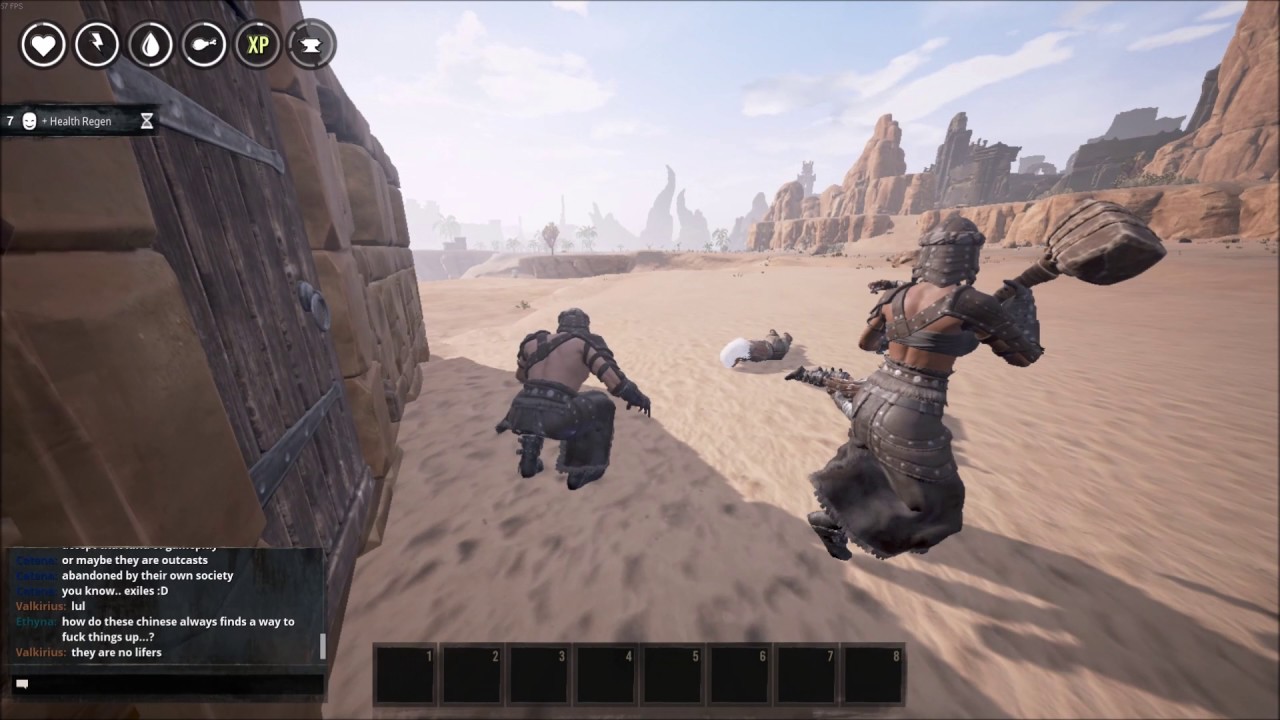 Conan Exiles- Official Server #280 (EU) - Chinese clan and Base inside ...