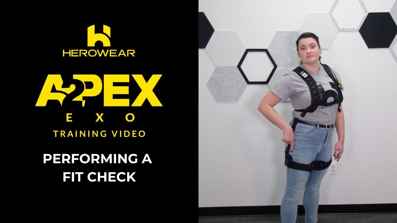 HeroWear Apex 2 Training - Performing A Fit Check - YouTube