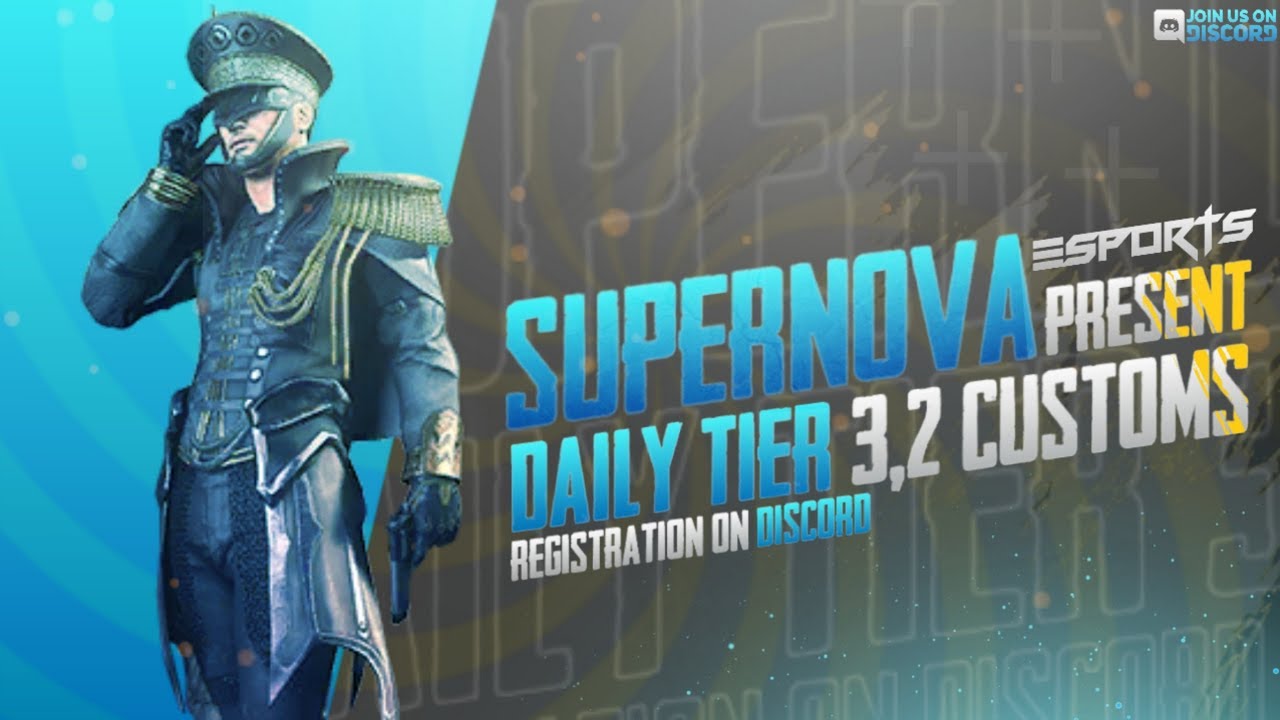 🔴 SUPERNOVA Esports l LIVE CUSTOM ROOM l Miramar l 5 PM l 14/08/2020 l ...