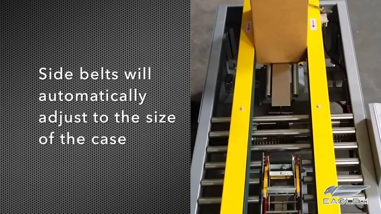 Semi-Automatic Random Case Erector - YouTube