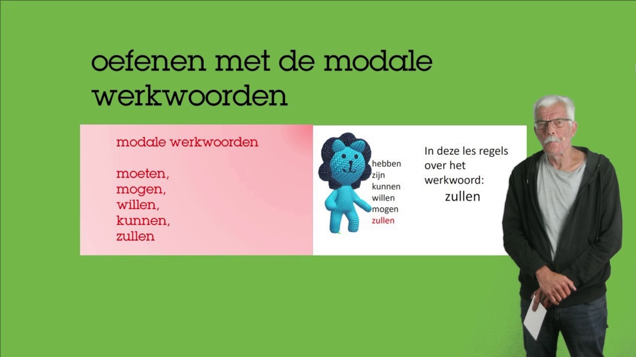 Oefenen met modale werkwoorden - YouTube