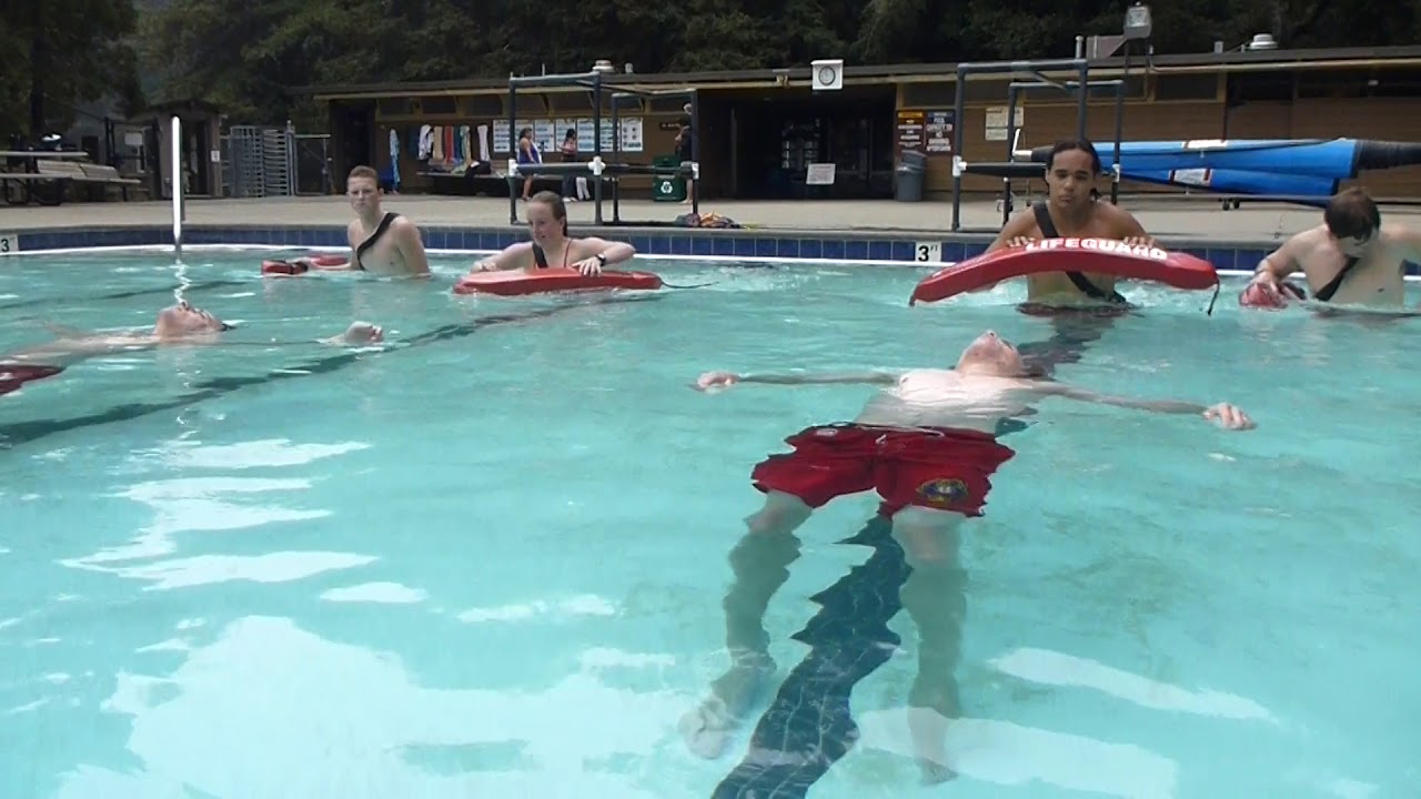 Lifeguarding Drill: In-water Ventilation, Pool 2-Rescuer Progression 3 ...