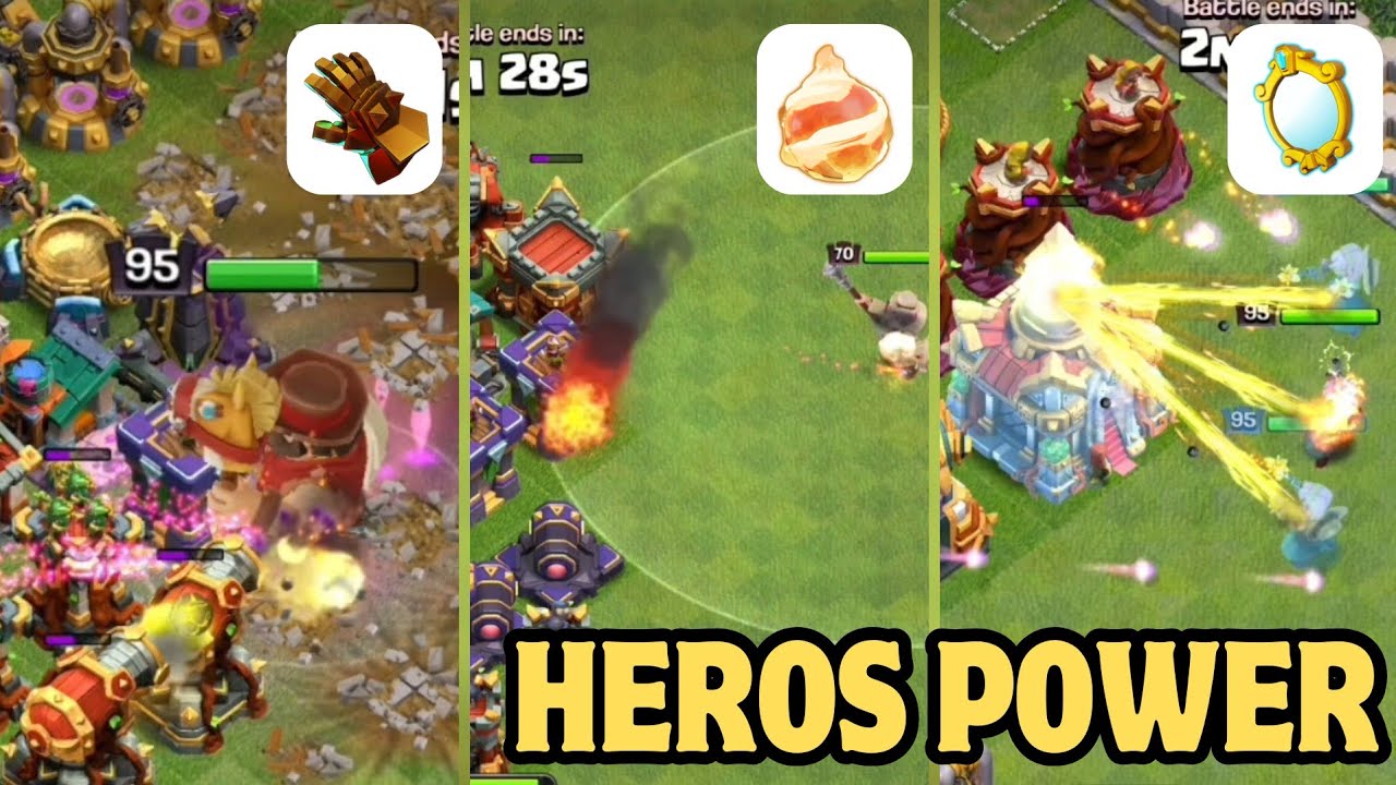 Ultimate Hero Power: Giant Gauntlet, Magic Mirror, and Fireball in ...