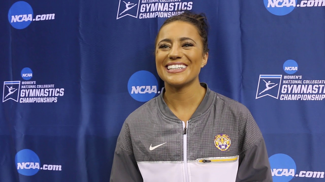 Interview: Lexie Priessman, LSU - 2019 NCAA Gymnastics National ...