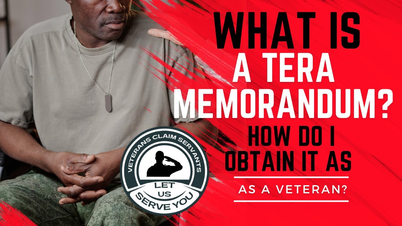 What is a TERA Memorandum? How Do I Obtain A TERA Memorandum as a ...