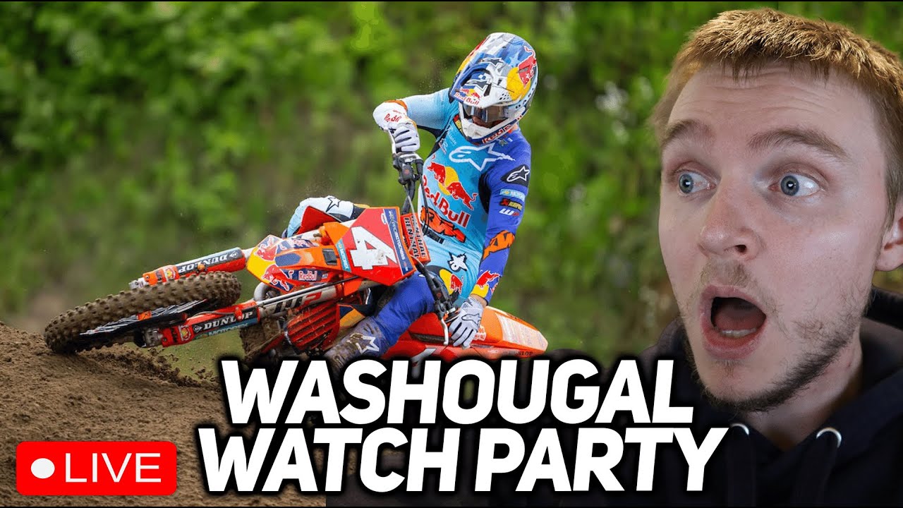WASHOUGAL PRO MOTOCROSS WATCH PARTY! !EX !SX !WAXED - YouTube