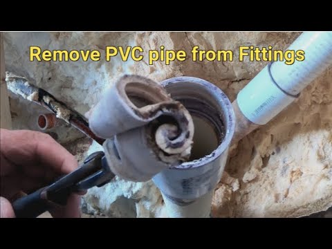 How to remove PVC tubing from fitting...How to fix PVC tubing in a Hot ...