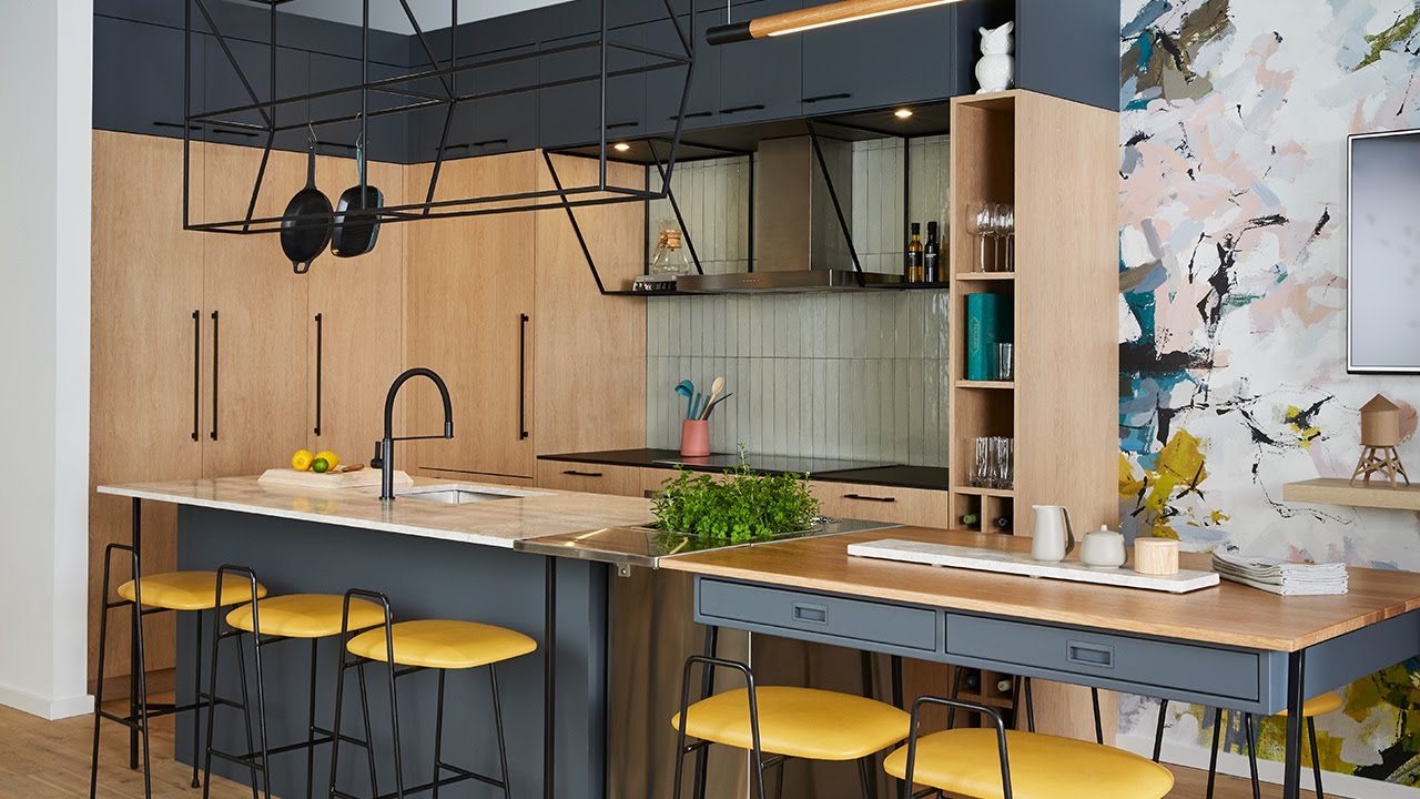 Interior Design — A Cook's Dream Modern Condo - YouTube