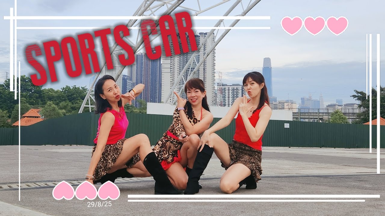 Sports Car line dance (Tutorial) 5/9/25 - YouTube