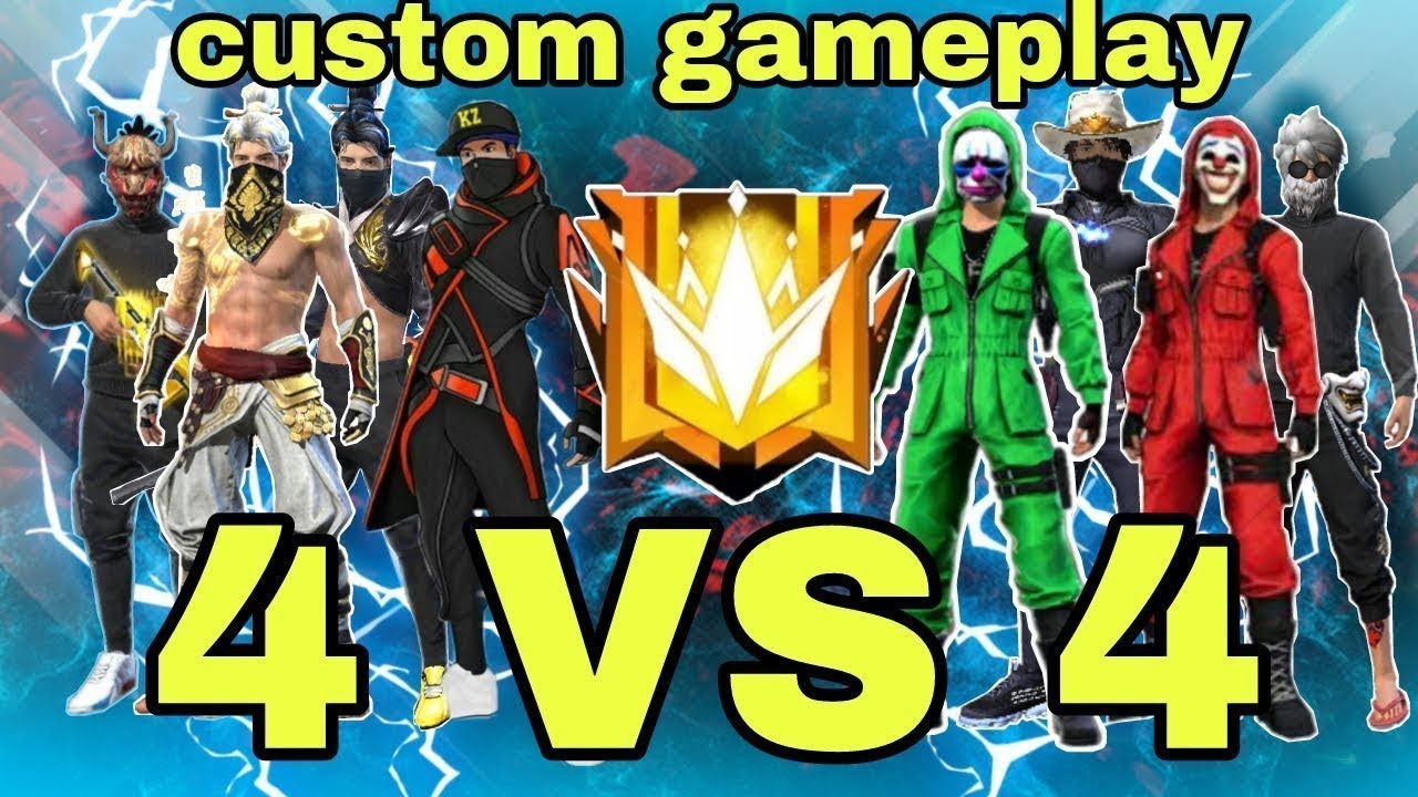 FREE FIRE GAMING| A4 VS B4. |@TRAVISGAMING62 @TotalGaming093 - YouTube