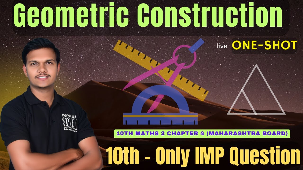 Geometric Construction IMP QUESTION Board exam | Class 10th Maths 2 ...