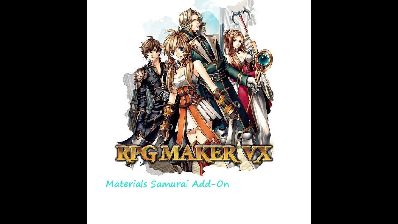 RPG Maker VX - Materials Samurai Add-On - YouTube