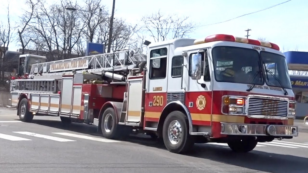 PFD Ladder 16 Responding - YouTube