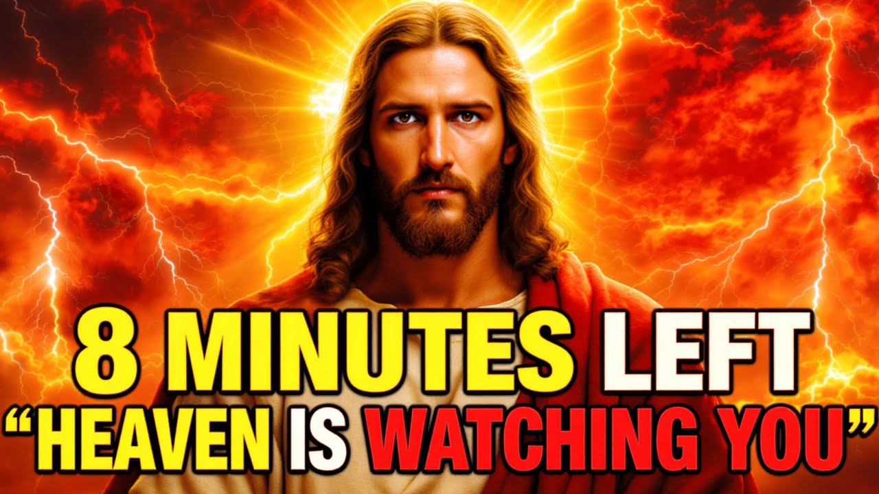 🛑 GOD SAYS;- 8 MINUTES LEFT. HEAVEN JUST SAW WHAT... | GOD'S MESSAGE ...