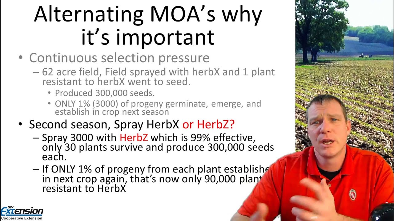 Mitigate Herbicide Resistance; How and Why, 4/5 - YouTube