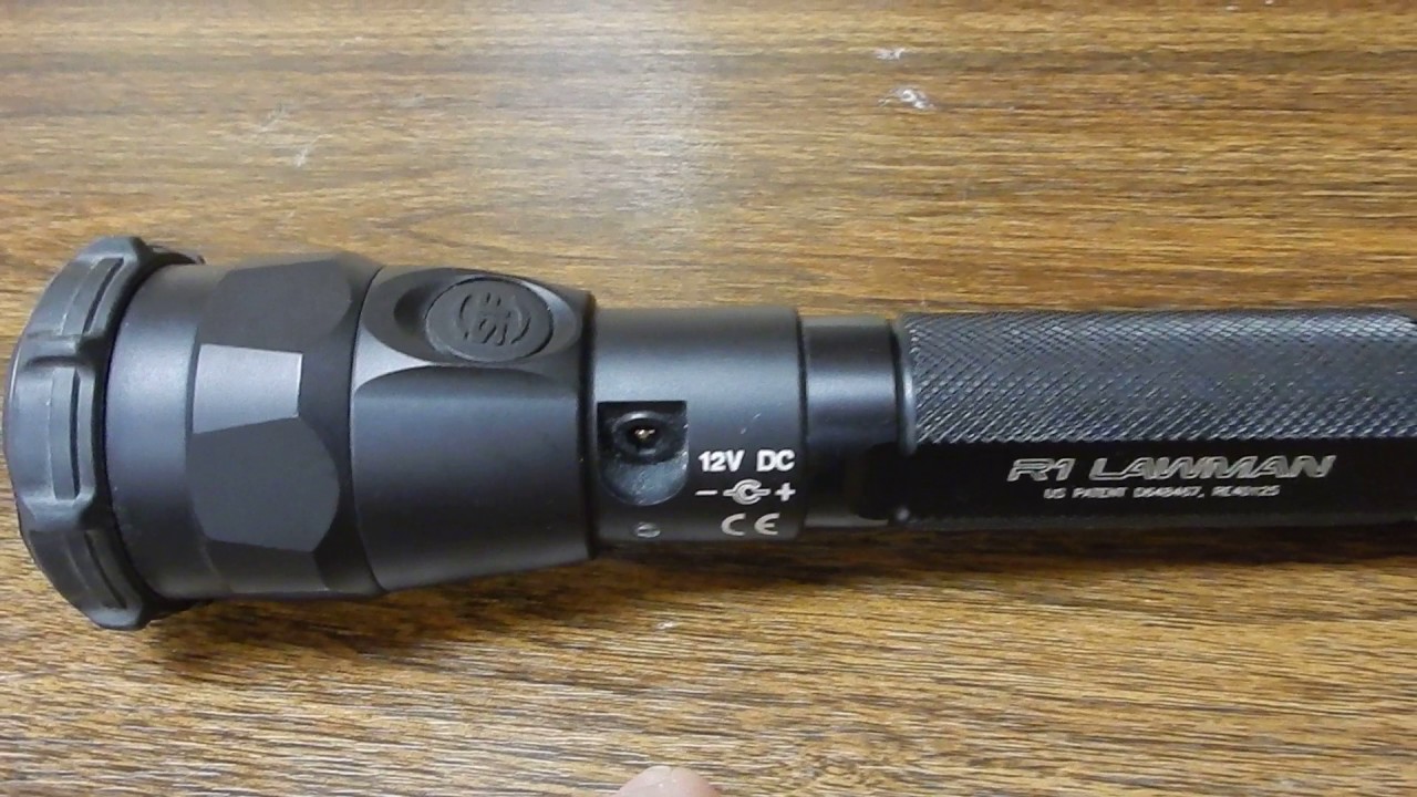 SUREFIRE R1 LAWMAN Flashlight - YouTube