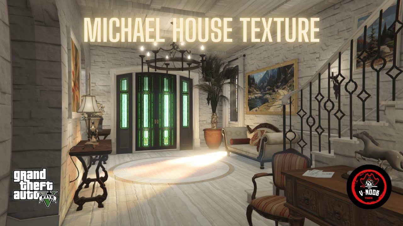 GTA 5 Michael House Interior Retexture Mod | Step-by-Step Guide (Hindi ...