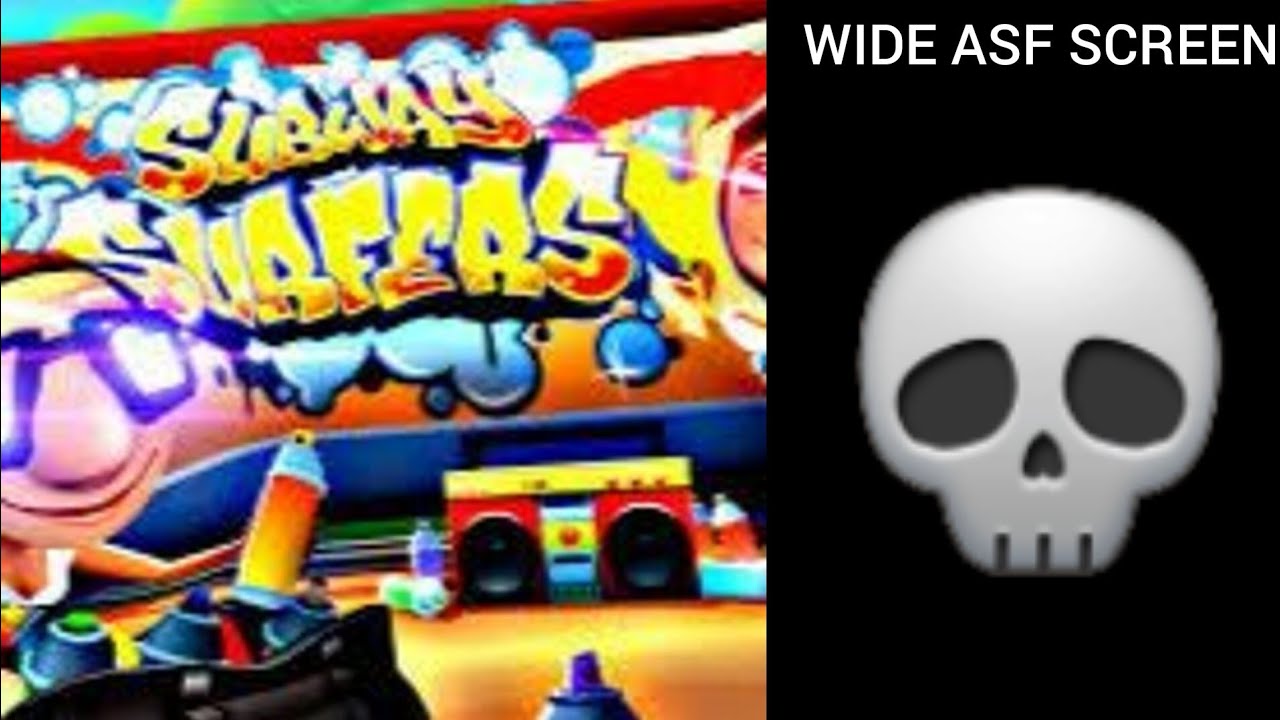 Wide Screen Subway Surfers Gameplay 💀💀💀 - YouTube