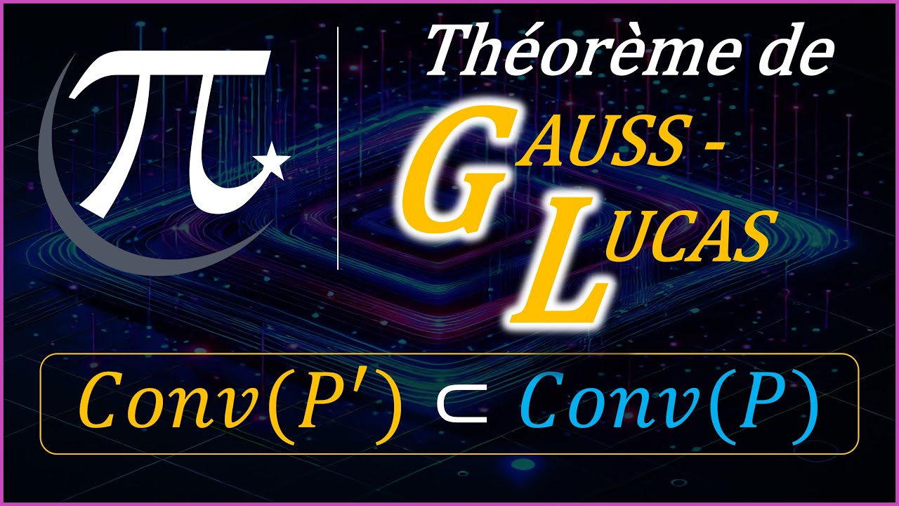 Théorème de Gauss-Lucas et localisations des racines d'un polynôme - YouTube