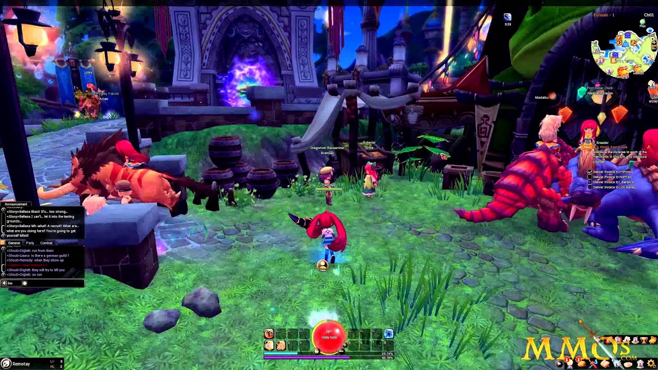 Dragomon Hunter Gameplay First Look HD - MMOs.com - YouTube