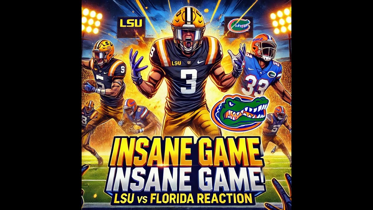 INSANE Ending LSU Tigers vs Florida Gators Full Game Highlights ...