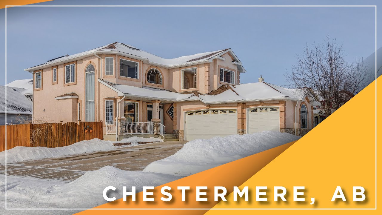 Chestermere Real Estate Property Video Tour Production - 200 W Creek ...