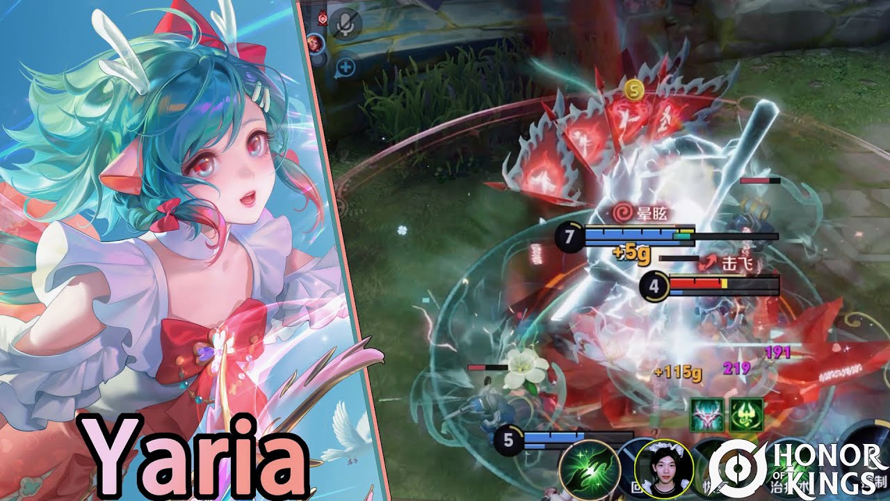HonorofKings （Yaria ）Skin com tema de Dia dos Namorados｜Valentine's Day ...