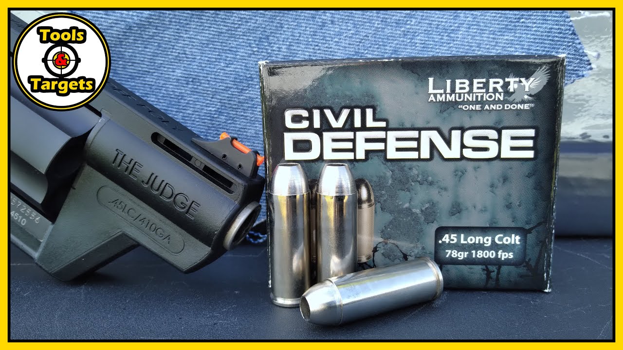 GUILTY!....Of Greatness? Liberty Civil Defense .45 Colt AMMO From The ...